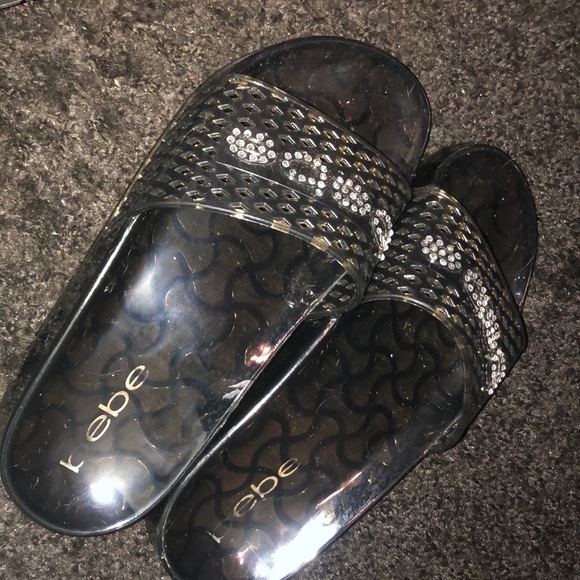 Shoes | Bebe Slides | Poshmark